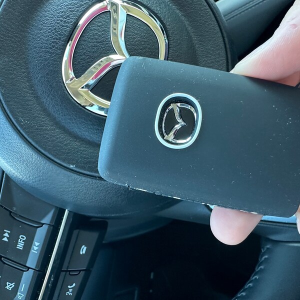 Keyless Entry Remote Rubber Key Fob Cover Fits Mazda 2019 2020 2021 ...
