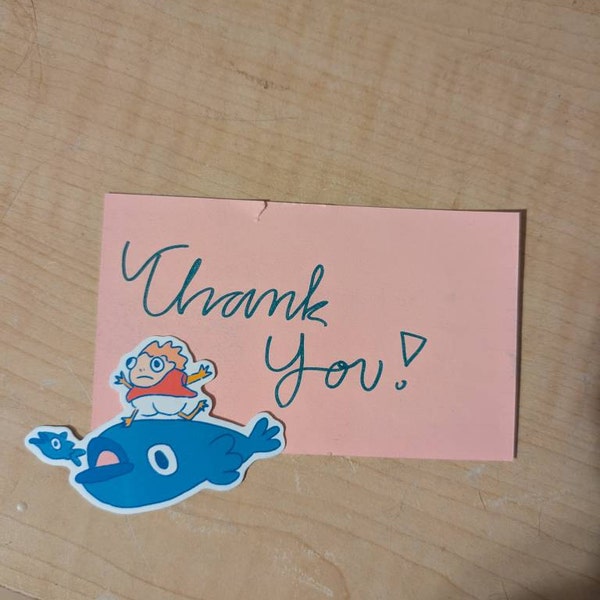 Cute Girl on Fish // Sticker - Handmade and High Quality - for Phone ...