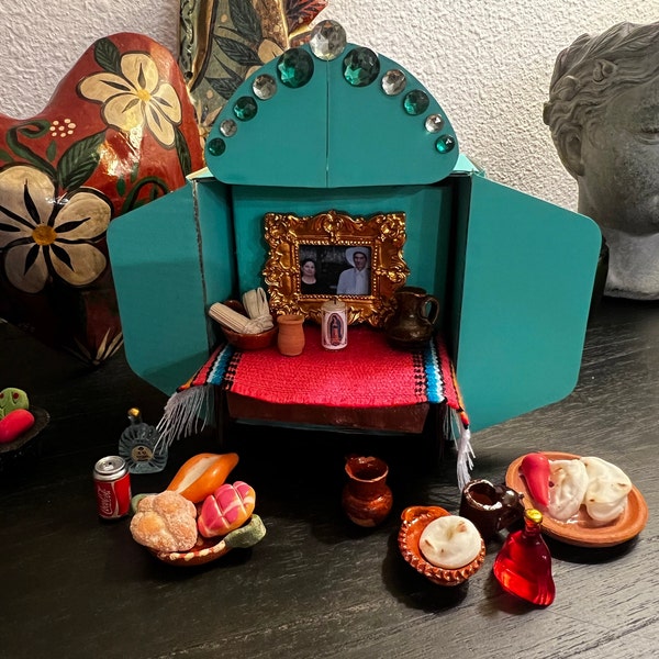 Miniature Candle INDIVIDUAL Vela Ofrenda Set Dia De Muertos Day of the ...