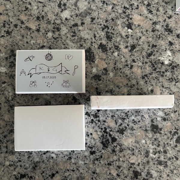 Bulk Custom Matchboxes, Custom Sketch Match Box, Custom Matchbook Art ...