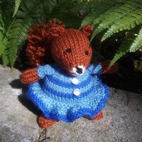 Red Squirrel Chart Stranded Knitting Fairisle Instant Digital Download ...