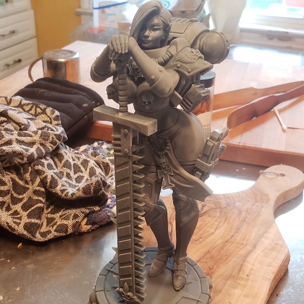 Fan Art Sister of Battle 230mm Tall Version SFW, Pin up Figure, Digital ...