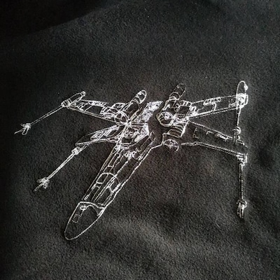 Star Wars Line Art Icon Set 12 Embroidery Designs - Etsy