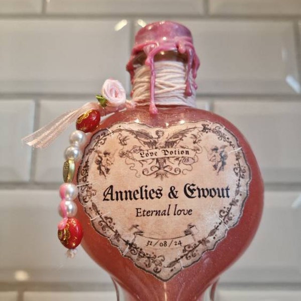 Printable Amortentia Love Potion Sticker / Label for Your DIY Potions ...