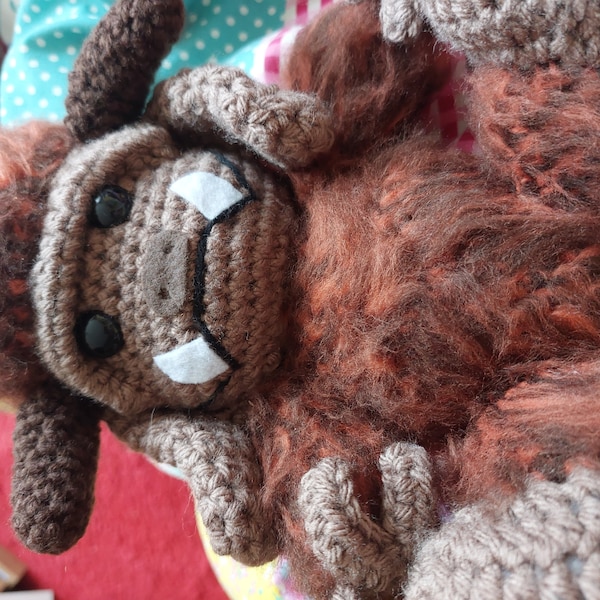 MADE TO ORDER Large or Small Ludo From the Labyrinth Plush Crochet ...