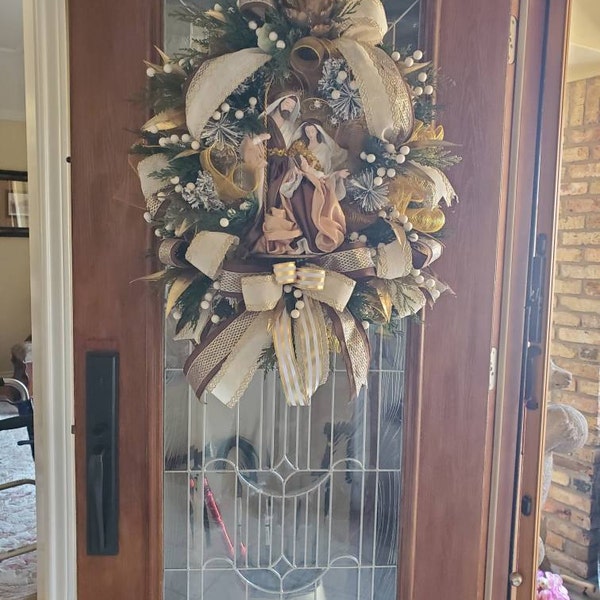 Flocked Nutcracker Decor, Holiday Decor, Holiday Centerpiece, Christmas ...