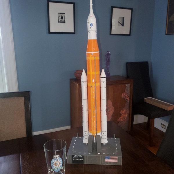 New! Nasa SLS Artemis 1 Kit Rocket Model 680mm 1:144 Scale - Etsy UK