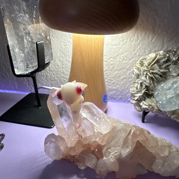 Polymer Clay Baby Dragon Embryo Sculpture - Fantasy Monster Spawn Fetus ...