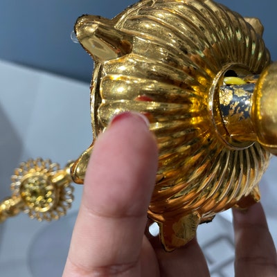 Electric Lamp Mandir Decor Vilakku Mandir Backdrop Deepam diwali Diya ...