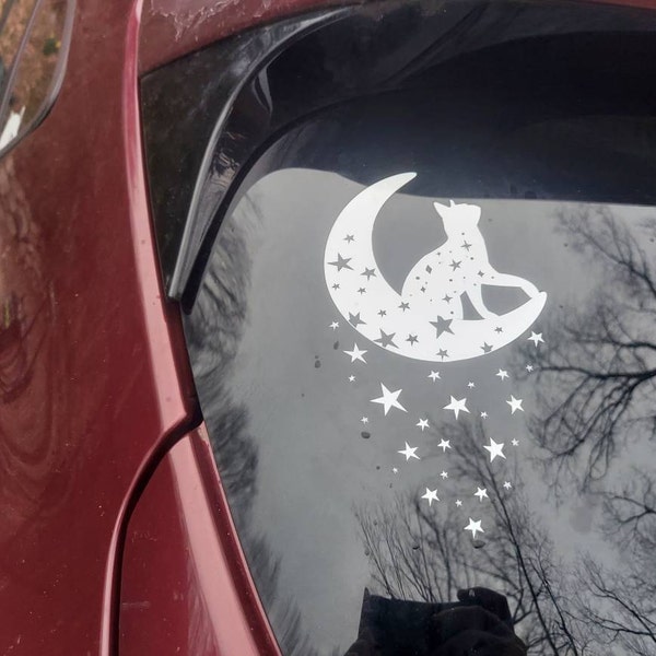 Hamsa Hand Evil Eye Window Decal Mystical Evil Eye Moon Boho Vibes ...
