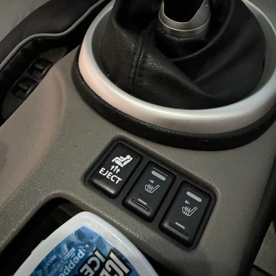 Eject Button Decal, Car Decal, Eject Passenger Button, Blank Button ...