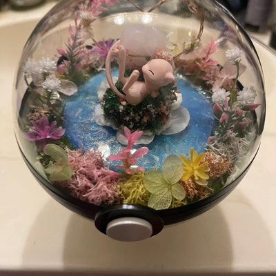 Pokemon Terrarium Sweet Paradise Pokeball Diorama/ Custom/100mm /120mm ...
