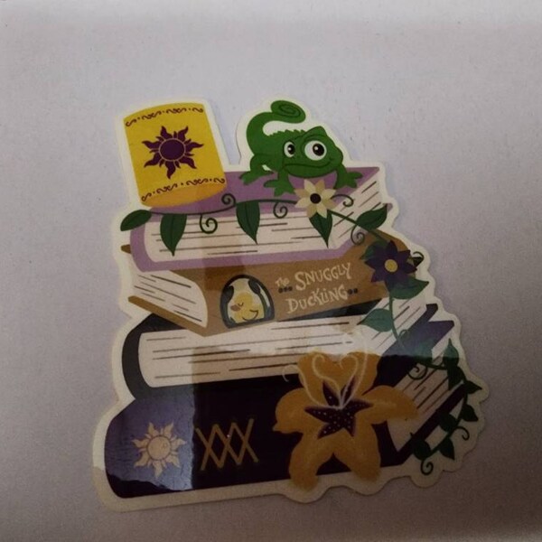 Tangled Sticker / Pascal / Disney Theme Laptop Stickers/ Phone, Water ...