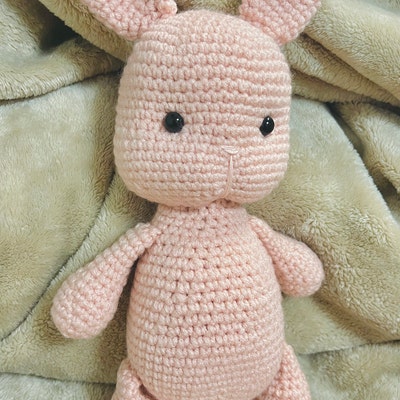 Crochet Bunny Pattern PDF FILE Pattern in English Crochet Rabbit ...