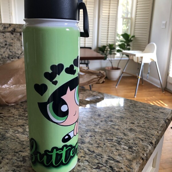 Powerpuff Girls PNG Digital, Buttercup Tumbler Wrap, Blossom Tumbler ...