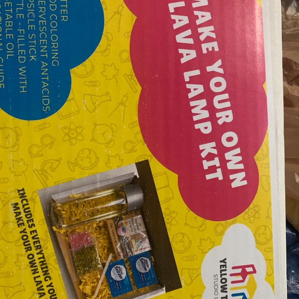DIY Lava Lamp Kit, Homemade Lava Lamp Kit, Science Kid Kit, Kid ...