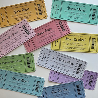 Downloadable Trivia Night Game Night Ticket, Surprise Game Ticket ...