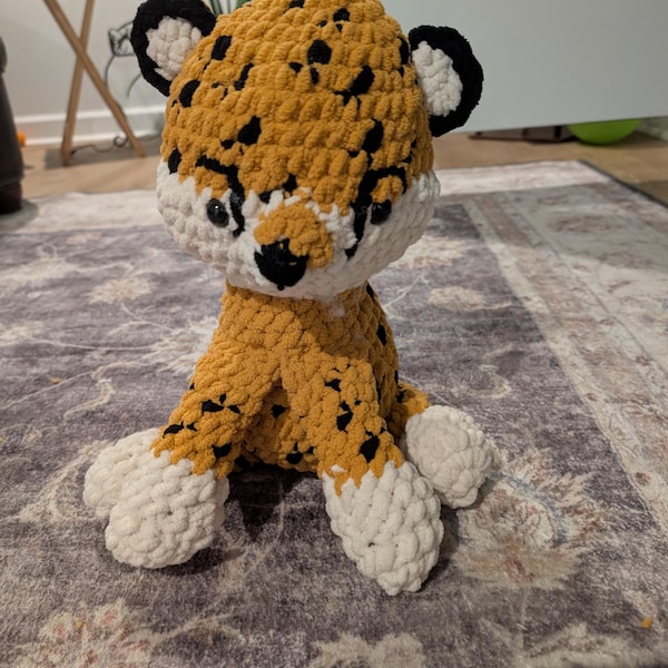 Amigurumi Cheetah Pattern, Crochet Cheetah, PDF Pattern, Cheetah Plush ...