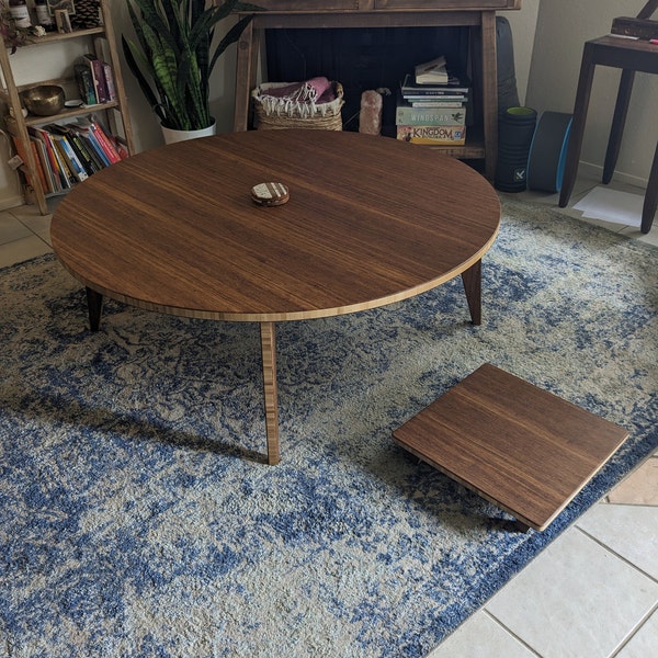 Chabudai Table Set | Low Dining Table With Floor Chairs | Board Game ...