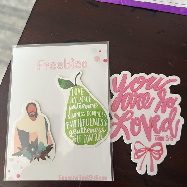 Jesus Fan Club Christian Sticker Bible Verse Sticker Cute Christian ...