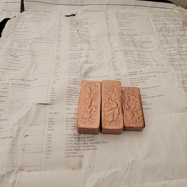 5+ Pounds, Copper Bullion, Bars, Bricks. .999 CU - Etsy