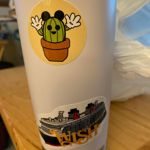 Wish Rapunzel DCL Sticker Cruise - Etsy