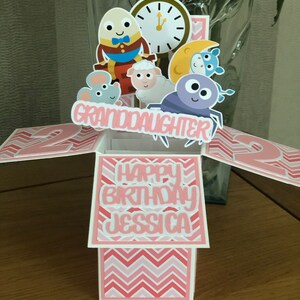 Personalised 30th Birthday Card Pop up in a Box Unique Greeting Card ...