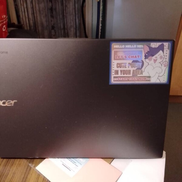 KEYCHAIN - Warning Fish! Error Window (funny Acrylic Keychain, Tech ...