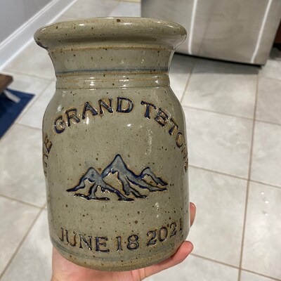 Personalized Stoneware Marriage Crock - Etsy