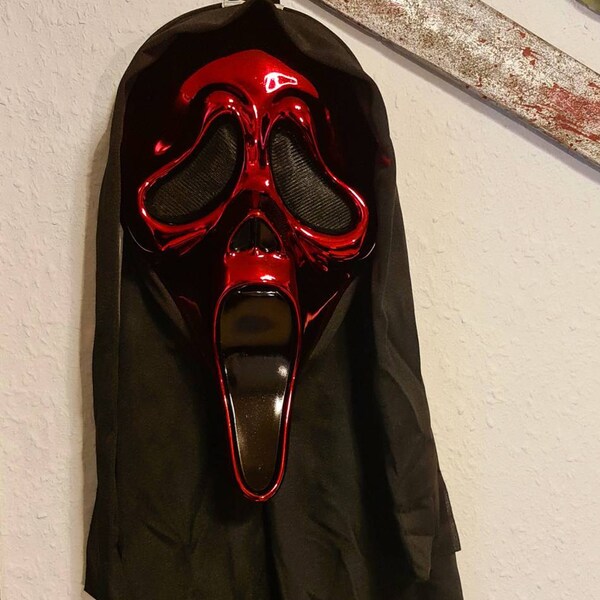 Green Mirror Scream Ghostface Mask - Etsy