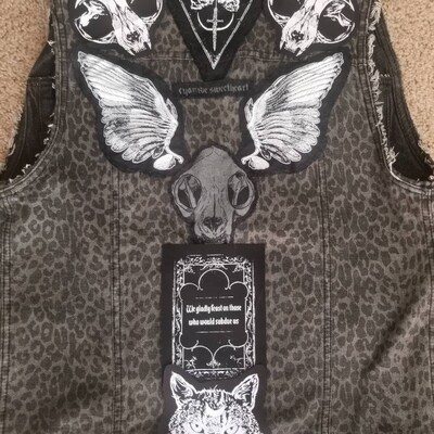 Addams Family Credo Small Patch - Etsy