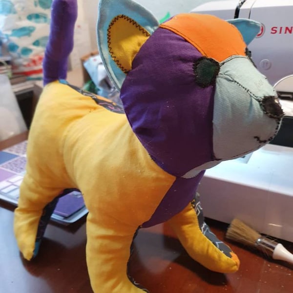 Cat Pattern PDF DOWNLOAD Sewing Pattern - Etsy