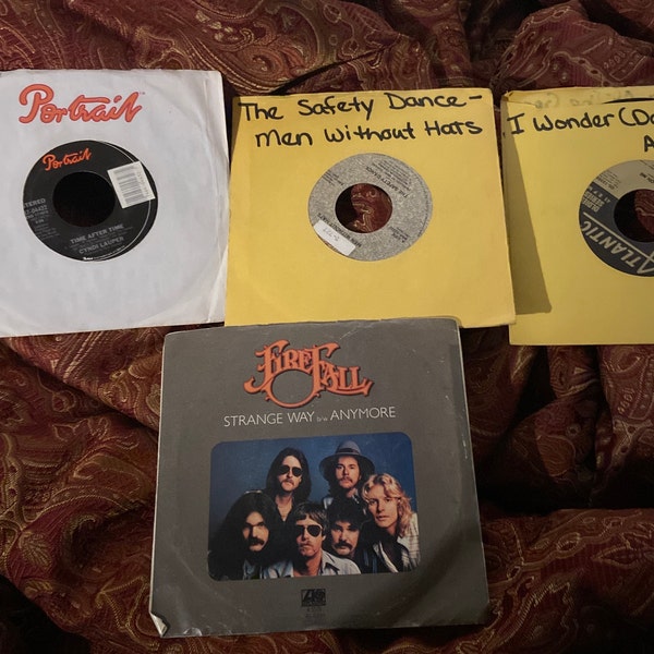 Top 40 and Popular Titles. 7”- 45 RPM Vinyl Records. U-pick. Click on ...