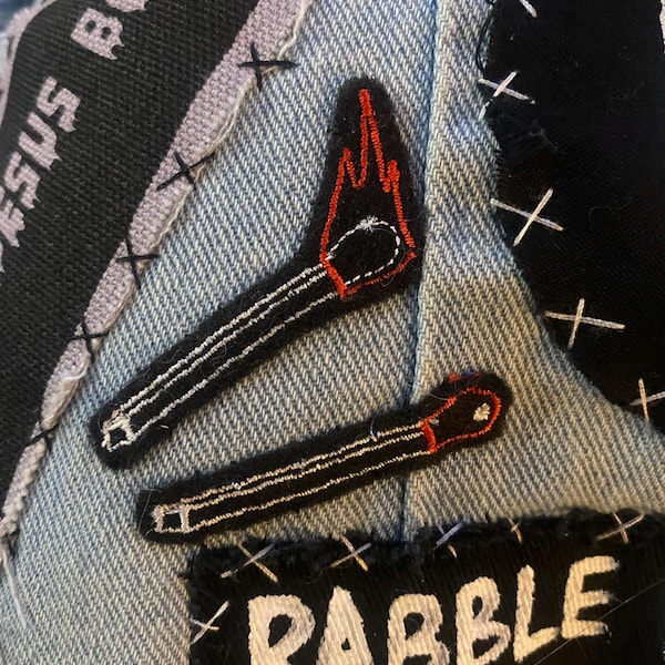 Vampire Fang Patch - Etsy