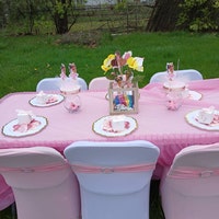 3 Rainbow Princess Centerpieces African American Birthday Table ...