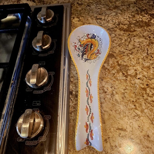 Bell-shaped Espresso Coffee Cup With Matching Saucer Decorated in Ricco ...