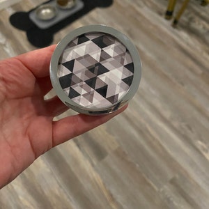 Brass Sample Disc Swatches in Antique Gold Silver Matte | Etsy