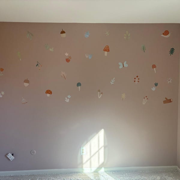 Wave Wall Decals Removable, Reusable Wall Stickers Watercolor Beach Art ...