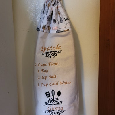 Kitchen Utensils Split Frame Monogram Machine Embroidery Design ...