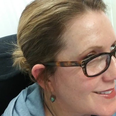 Alacron Turquoise Charm Necklace Hand Stamped Turquoise Necklace ...