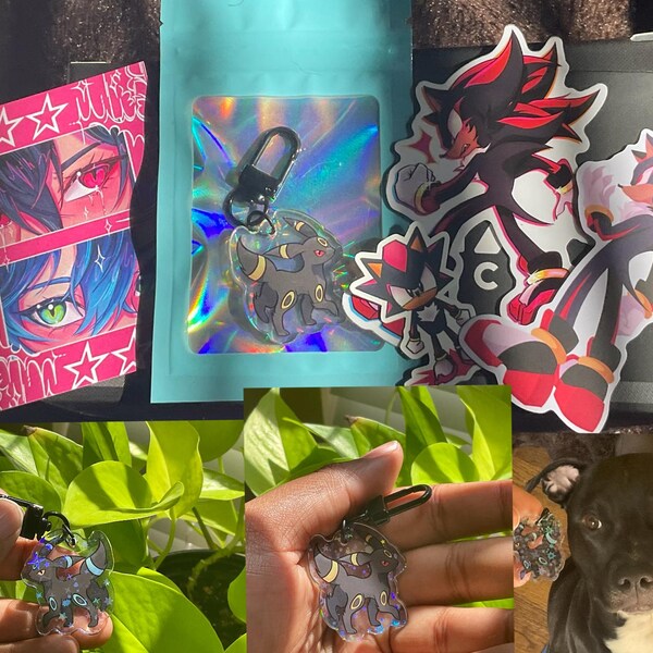 Sonic Stickers | 3.5 Inch Sonic Hedgehog, Shadow Hedgehog, Knuckles ...