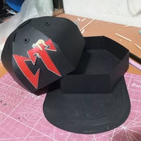 Baseball Cap Box SVG Template, Baseball Hat Box SVG, Favor Box SVG ...