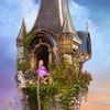 Rapunzel Children's Fantasy Digital Background, Backdrop Fairy Tail ...