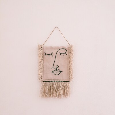 One Line Face Minimal Women Face Line Abstract Face One - Etsy