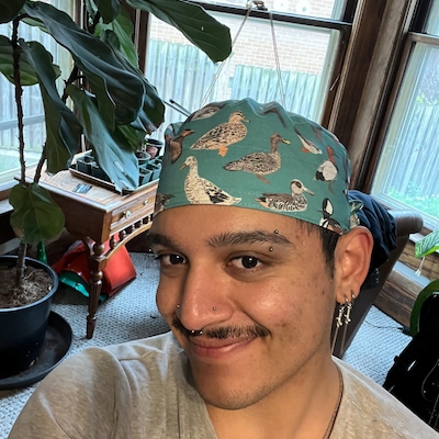 Grey Scale Anatomy Mens Scrub Cap, Medical Cap, Doctor Cap, Surgical ...