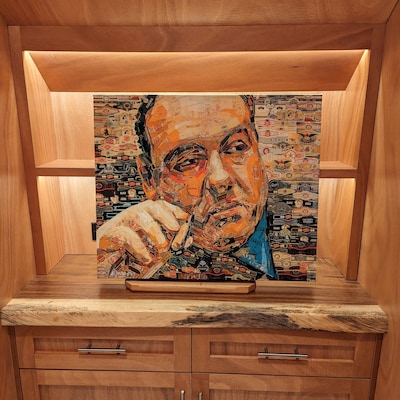 Cigar Gift Wall Décor Cigars Art Cigar Lounge Man Cave Man Gift Home ...