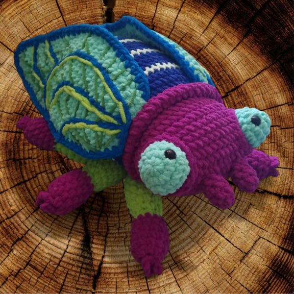 Cicada Crochet Pattern: Amigurumi Insect Toy (PDF Pattern) - Etsy