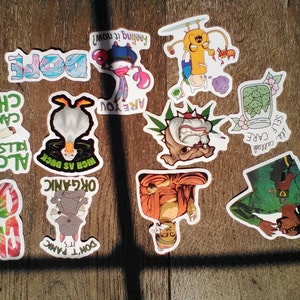 10-200 PCS Vinyl Waterproof Weed Stickers for Adults Cool - Etsy