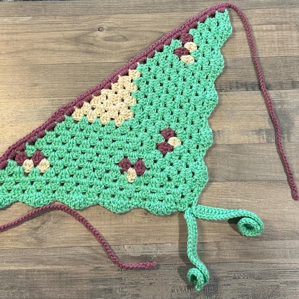 Luna Moth Bandana Crochet Pattern - Etsy