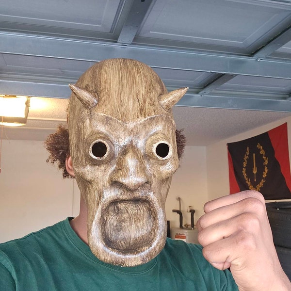 Creep: Resin Cast Mask - Etsy